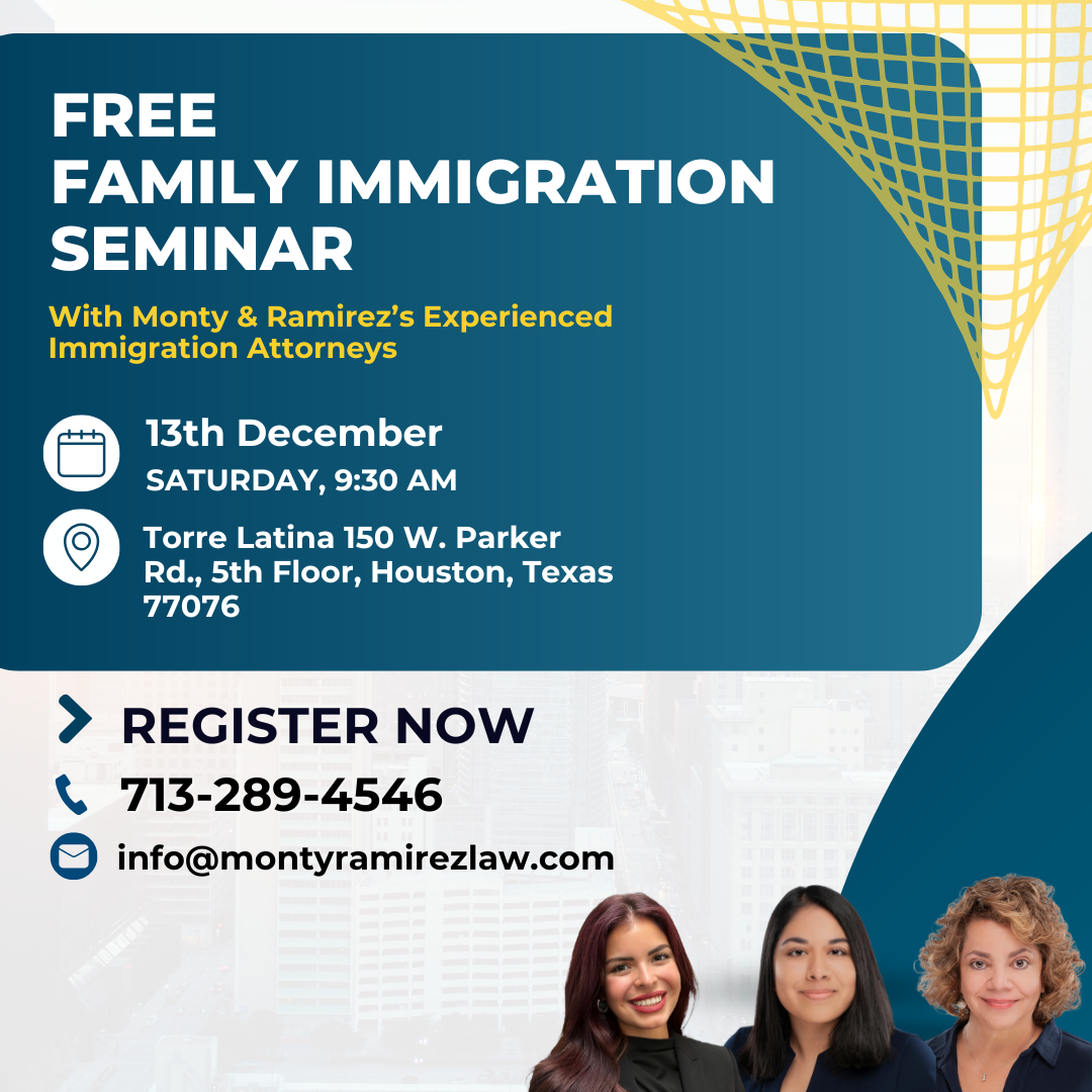 December 2025 Important Family Immigration Updates - Monty & Ramirez LLP